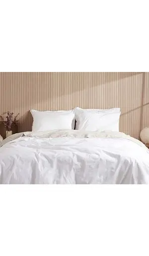 PARACHUTE Percale Sham Set - White