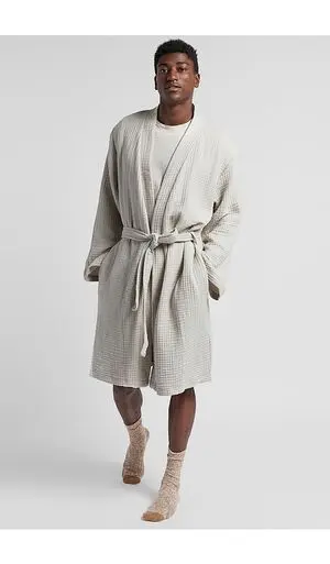 PARACHUTE Cloud Cotton Robe - Bone