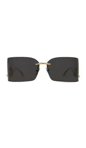 Dolce & Gabbana Rectangular Sunglasses - Gold