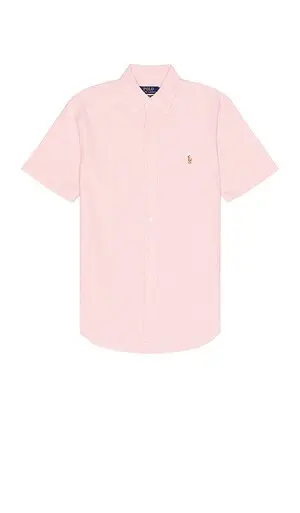 Polo Ralph Lauren Oxford Short Sleeve Shirt - Pink