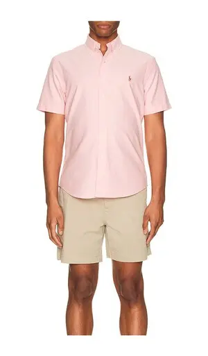 Polo Ralph Lauren Oxford Short Sleeve Shirt - Pink
