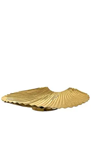 AYTM Metallic Concha Dish - Gold