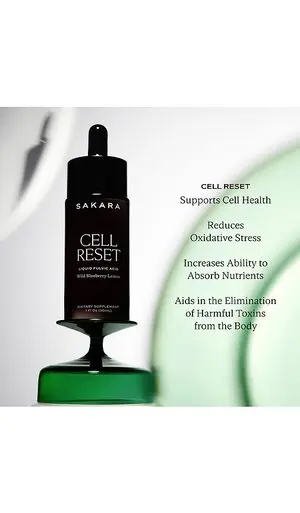 SAKARA Cell Reset Liquid Fulvic Acid - N,a