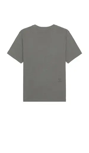 FRAME Logo Tee In Slate - Old Blue