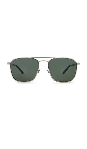 Gucci Square Frame Sunglasses - Silver