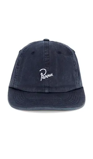 PARRA Signature 6 Panel Cap - Navy Blue
