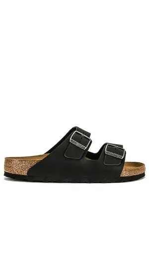 Birkenstock Silver Tone Sandals For Men