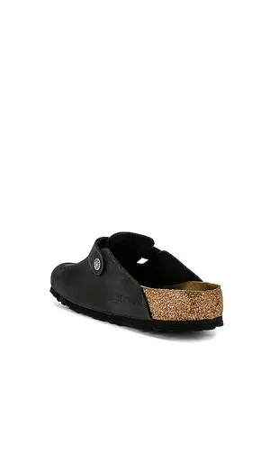 BIRKENSTOCK Boston Clog - Black Oiled