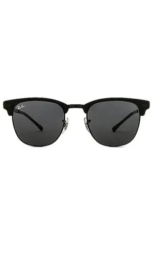 Ray-ban Clubmaster Metal Sunglasses - Black