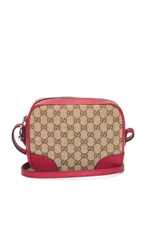 FWRD RENEW Gucci Mini Bree Messenger Bag - Beige