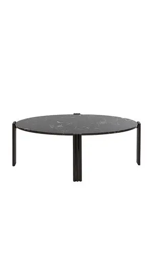 AYTM Tribus Oval Coffee Table - Black & Black