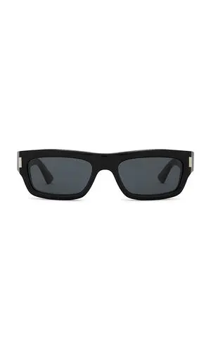 Saint Laurent Rectangular Sunglasses - Black