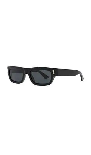 Saint Laurent Rectangular Sunglasses - Black
