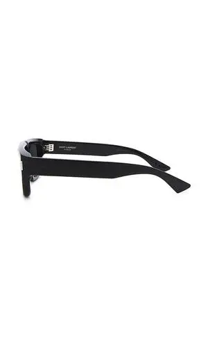 Saint Laurent Rectangular Sunglasses - Black