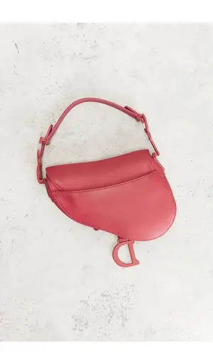 FWRD RENEW Dior Mini Saddle Bag