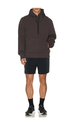 On Focus Tech Hoodie - Pebble