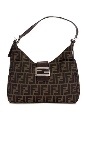 Undefined Fendi Zucca Hobo Bag - Brown