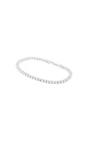 JORDAN ROAD Natasha Bracelet - 18k Rhodium Plated Brass