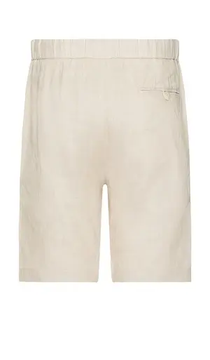 Frescobol Carioca Felipe Linen Shorts - Sand