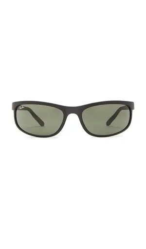 Ray-ban Predator 2 Oval Sunglasses - Black & Matte