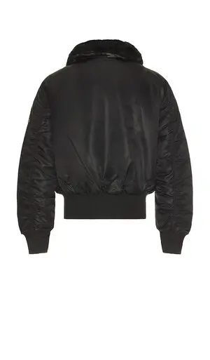 Alpha Industries B-15 Heritage Fit Flight Jacket - Black