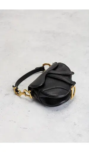 FWRD RENEW Dior Micro Saddle Bag