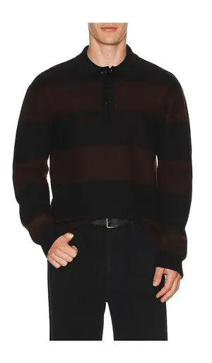 Nn07 Rugby Polo - Black