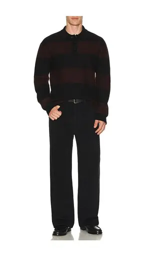 Nn07 Rugby Polo - Black