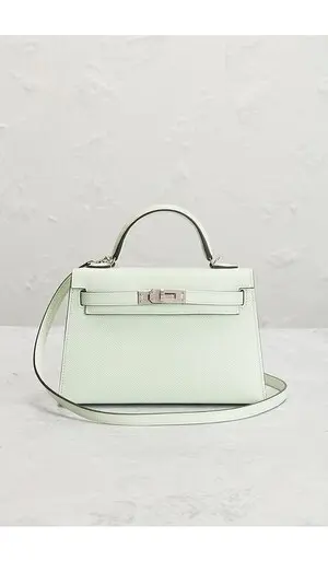 Undefined Hermes Epsom Kelly 20 Handbag - Vert Fizz