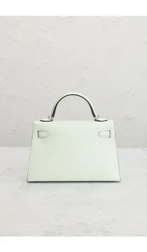 Undefined Hermes Epsom Kelly 20 Handbag - Vert Fizz