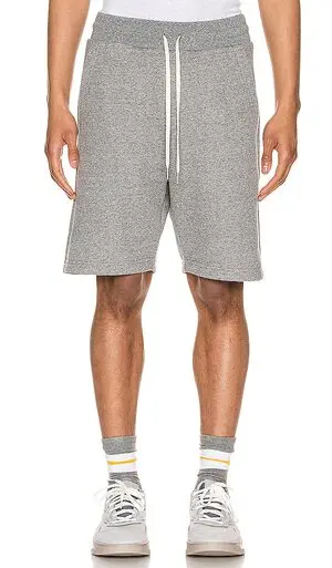 John Elliott Crimson Heavyweight Terry Shorts