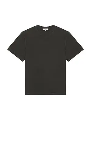 AGOLDE Asha Mock Neck Tee In Grey - Fracture
