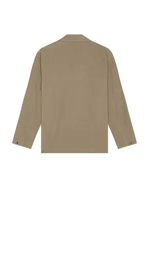 Simkhai Sean Shirt Jacket In Olive - Faded Olive