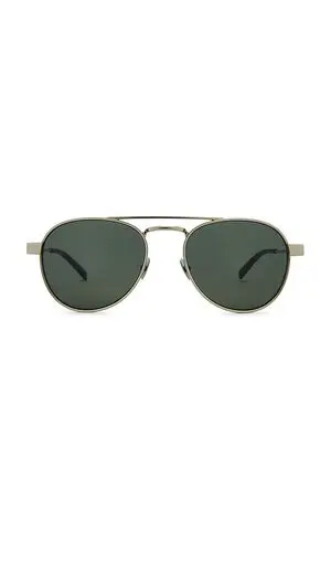 Saint Laurent Aviator Sunglasses - Silver
