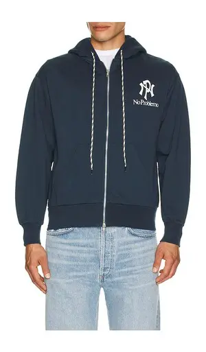 NO PROBLEMO Zip Through Hoodie