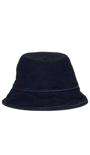 FWRD RENEW Celine Denim Bucket Hat - Dark Blue