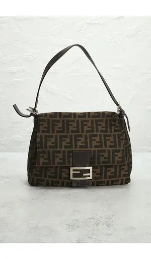 FWRD RENEW Fwrd Renew Fendi Zucca Mama Baguette Shoulder Bag