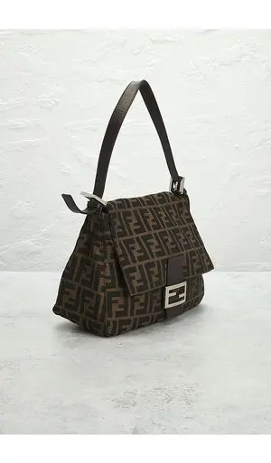 FWRD RENEW Fwrd Renew Fendi Zucca Mama Baguette Shoulder Bag