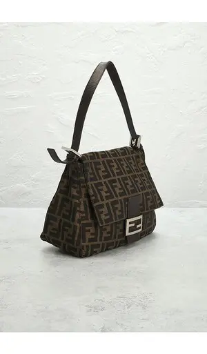 FWRD RENEW Fwrd Renew Fendi Zucca Mama Baguette Shoulder Bag