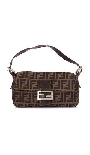 FWRD RENEW Fwrd Renew Fendi Zucca Mama Baguette Shoulder Bag