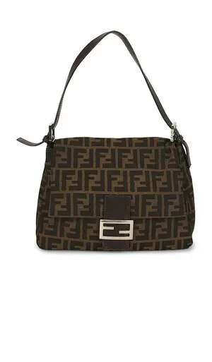 FWRD RENEW Fwrd Renew Fendi Zucca Mama Baguette Shoulder Bag