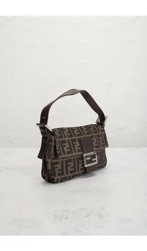 FWRD RENEW Fwrd Renew Fendi Zucca Mama Baguette Shoulder Bag