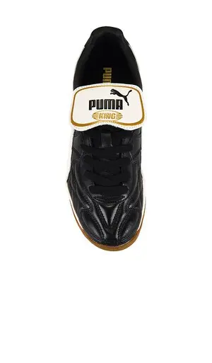 PUMA King Indoor Sneaker - Puma Black & Warm White