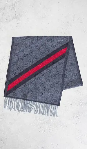 FWRD RENEW Gucci Monogram Scarf
