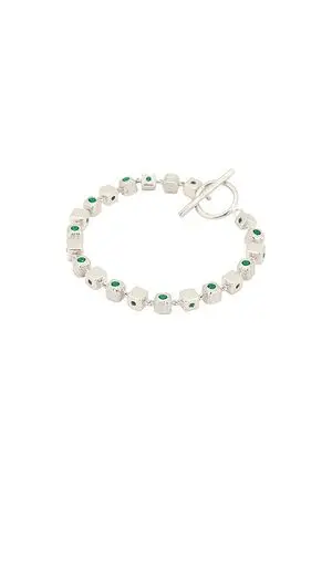 MAPLE Romi's Bracelet - Silver 925 & Emerald