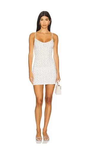COU COU Cami Slip Dress - Blue Fields