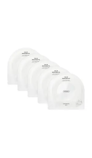 SUPEREGG Calm Movements Eye & Cheek Mask Pack Of 5 - N,a