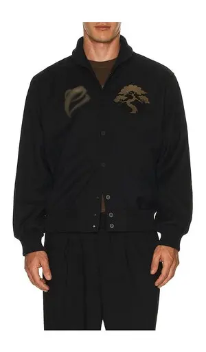 ETAI LA 3d Printed Bonsai Tree Bomber Jacket