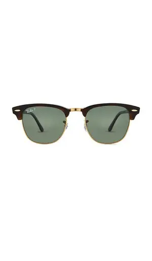 Ray-ban Clubmaster Classic Sunglasses - Red Havana