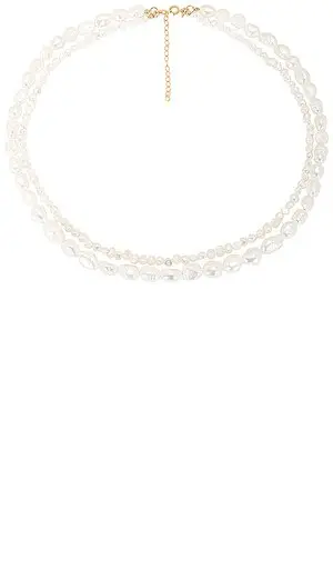 JORDAN ROAD La Playa Layered Necklace - Fresh Water Pearl